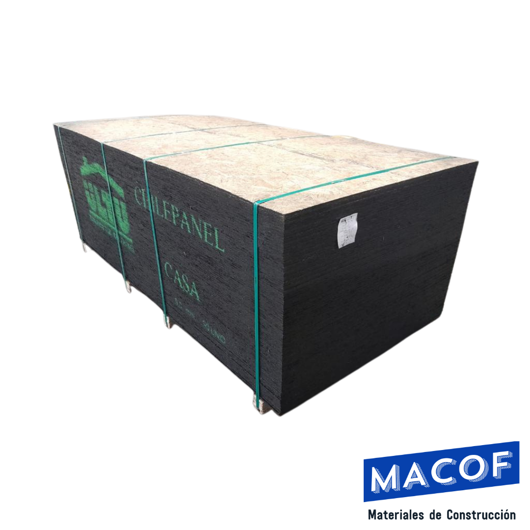 OSB 9mm Nacional Ultu Casa Pallet 90 Planchas Macof - Materiales de ...