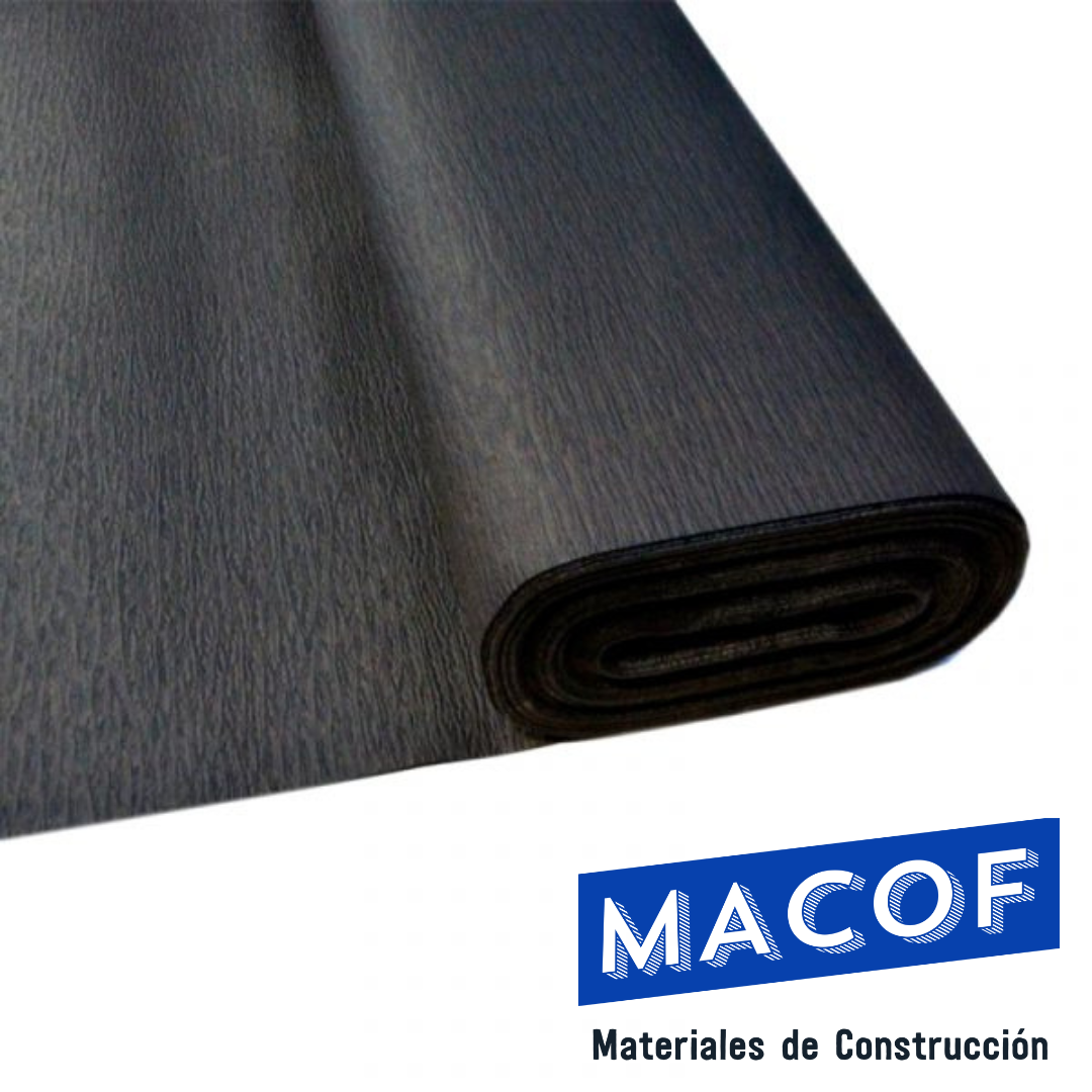 Fieltro Crepado Corrugado Asfaltico 10/40m - Temuco – Macof