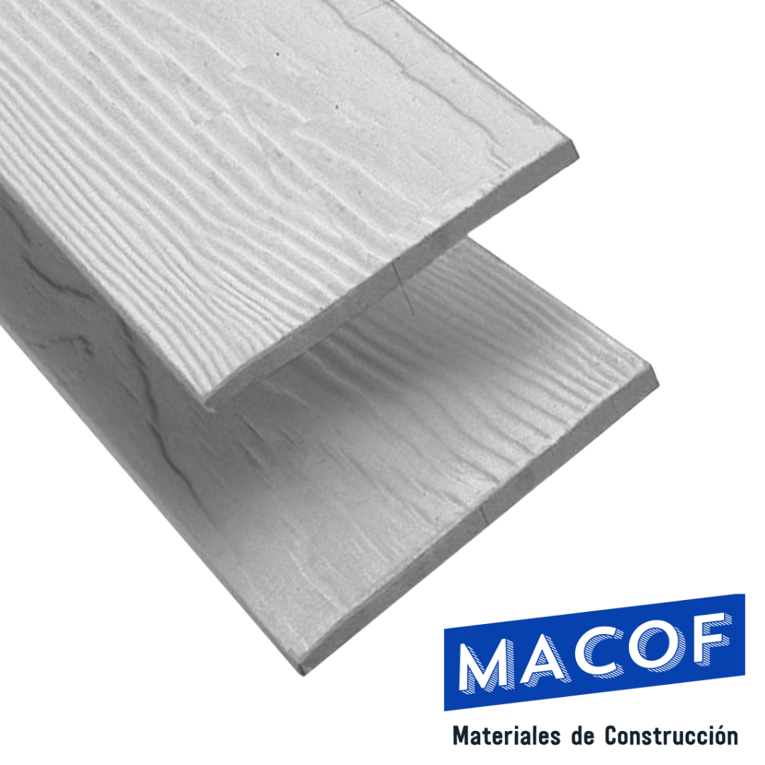 Siding fibrocemento 190x3660x6mm - MACOF Materiales de Construcción ...